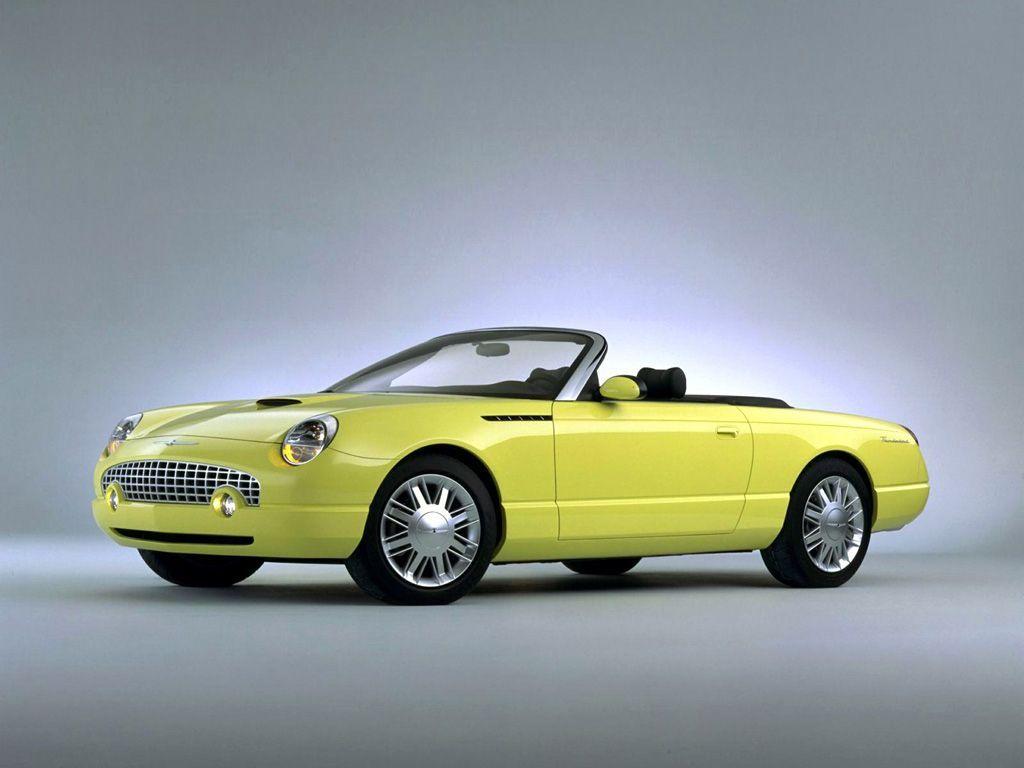 Ford Thunderbird Concept 2000 года выпуска. Фото 1. VERcity