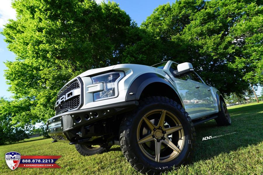 Ford F-150 Raptor by EVS Motors on ADV.1 Wheels (ADV6 M.V1 SL) 2017 ...