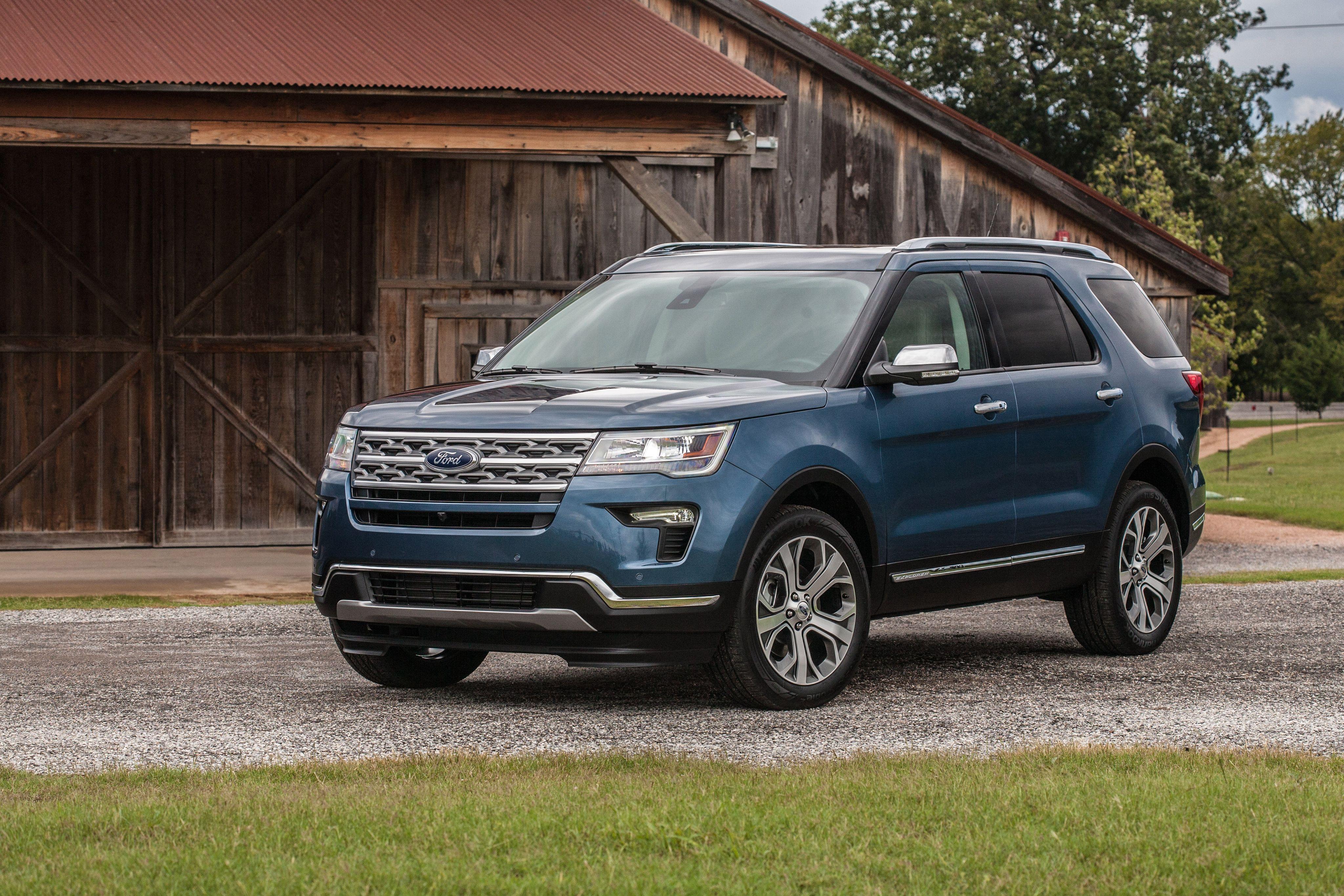 Ford Explorer Limited Luxury Edition в кузове U502 2018 года выпуска ...