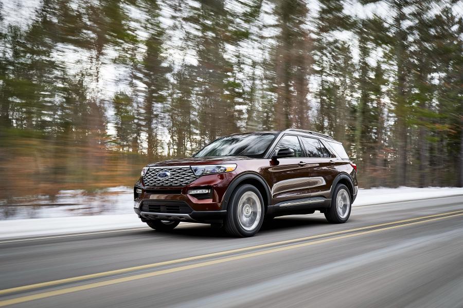 Ford Explorer Platinum 2019 года выпуска. Фото 1. VERcity