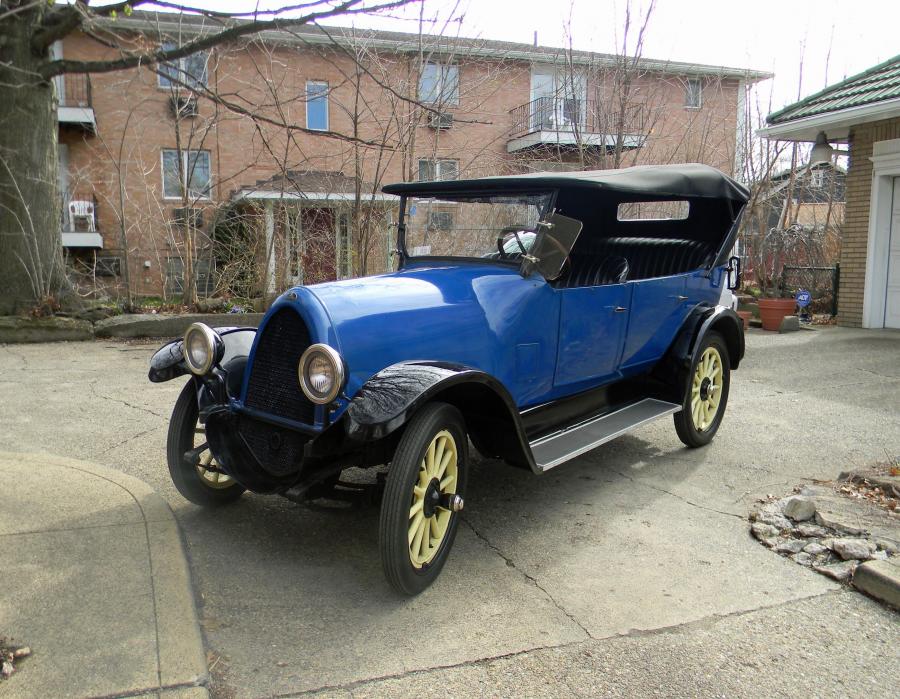 Franklin Series 10-A 5-Passenger Touring 1923 года выпуска. Фото 1. VERcity