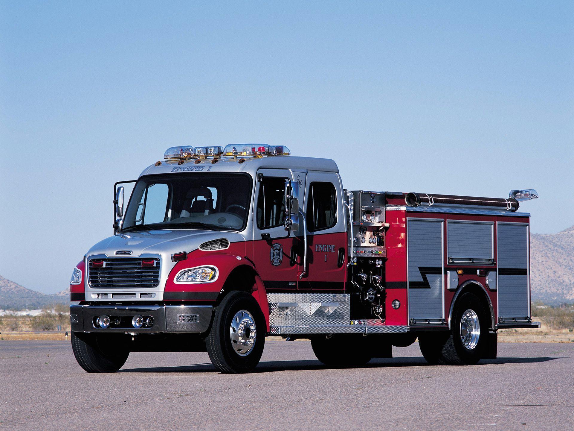 Freightliner Business Class M2 106 Crew Cab Firetruck by American ...