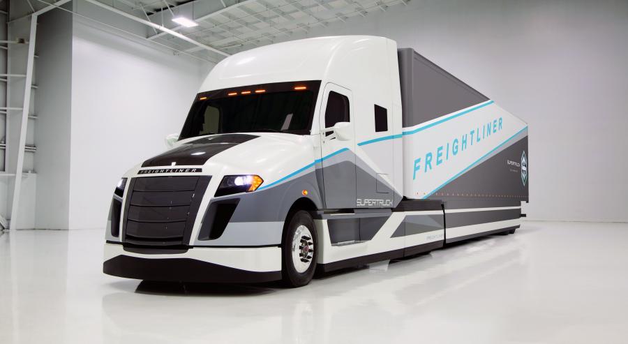 Freightliner SuperTruck Concept 2015 года выпуска. Фото 1. VERcity