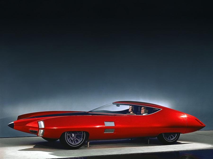 GM-X Stiletto Concept Car 1964 года выпуска. Фото 1. VERcity