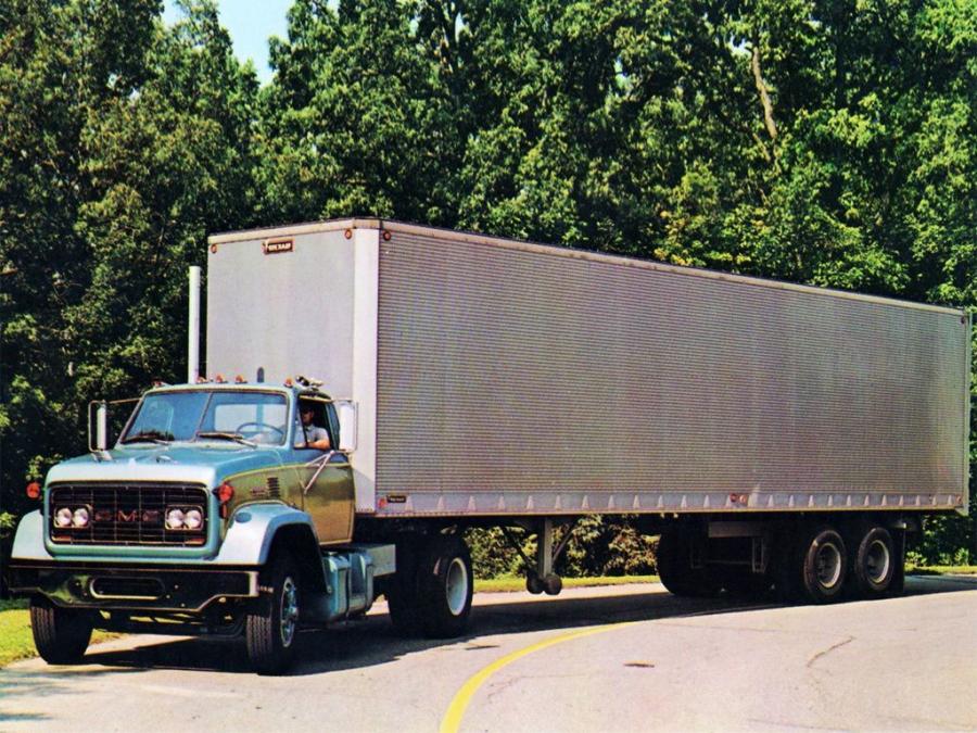 GMC MH9500 Tractor 1969 года выпуска. Фото 1. VERcity