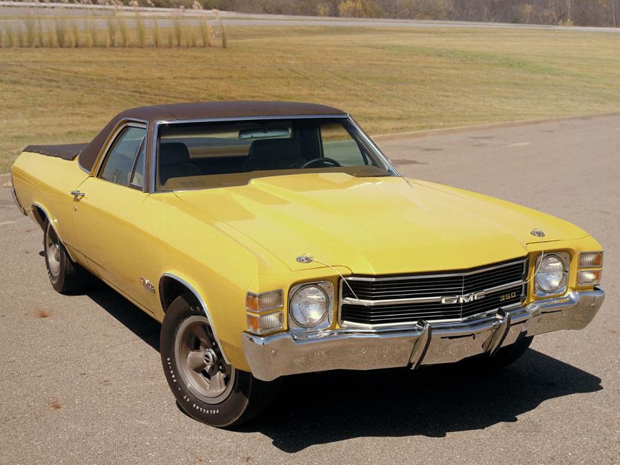 GMC Sprint Custom Sedan-Pickup 1972 года выпуска. Фото 1. VERcity