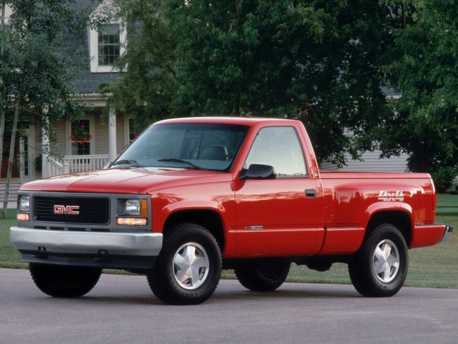 GMC Sierra Regular Cab Work Truck 1992 года выпуска. Фото 1. VERcity