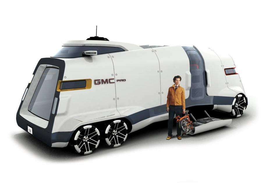 GMC PAD Concept 2006 года выпуска. Фото 1. VERcity
