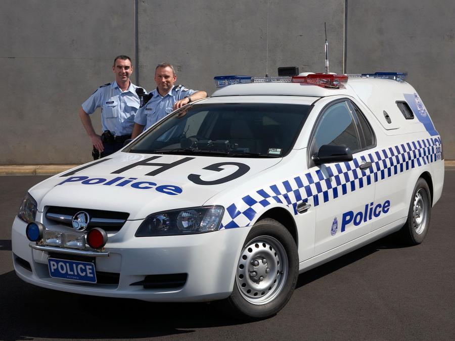 Holden Omega Ute Police 2007 года выпуска. Фото 1. VERcity