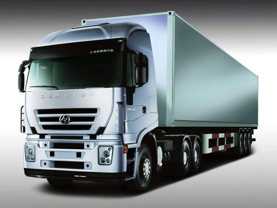 Hongyan Genlyon 380 6x4 Tractor в кузове CQ4254HTVG 2009 года выпуска ...