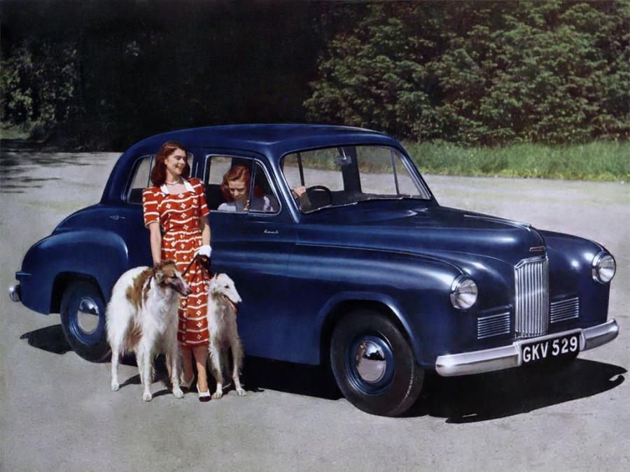 Humber Hawk в кузове Mk III 1948 года выпуска. Фото 1. VERcity