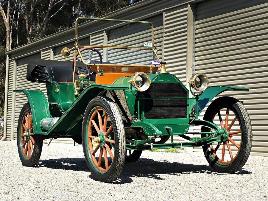 Hupmobile Model 20 Runabout 1911 года выпуска. Фото 1. VERcity