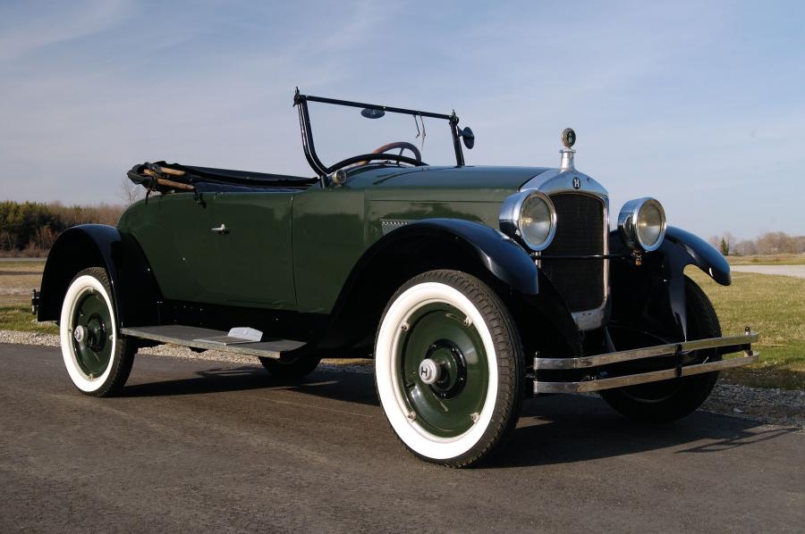 Hupmobile Model R Special Roadster 1924 года выпуска. Фото 1. VERcity