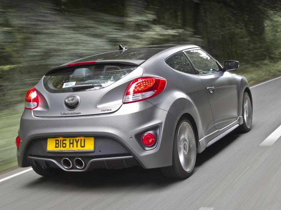 Hyundai Veloster Turbo SE 2012 года выпуска для рынка Великобритании и ...