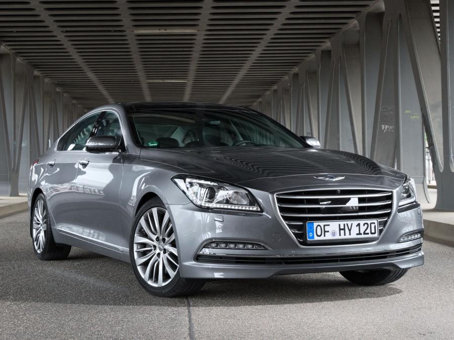 Hyundai Genesis в кузове DH 2014 года выпуска для рынка Европы, без ...