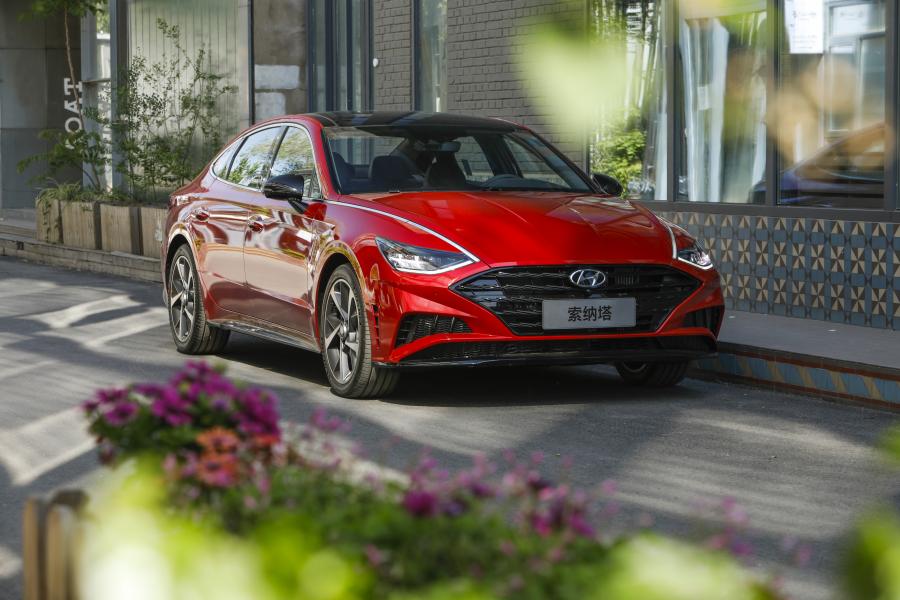 Hyundai Sonata в кузове DN8 2020 года выпуска для рынка Китая. Фото 1 ...