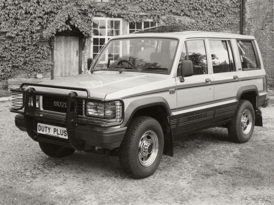 Isuzu Trooper Duty + LWB 1987 года выпуска для рынка Великобритании и ...