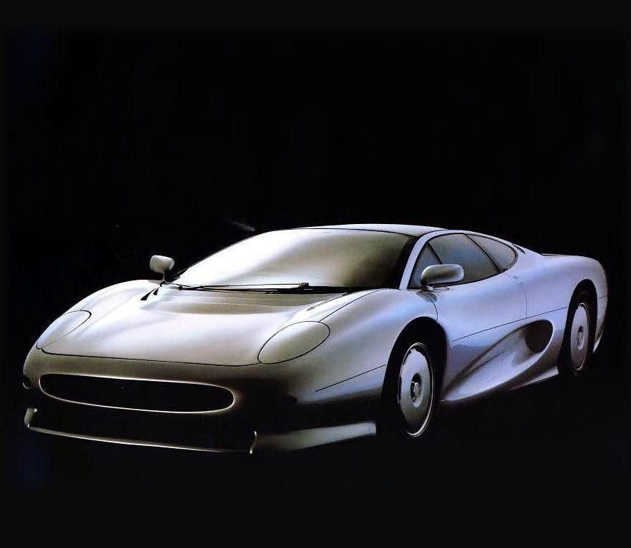 Jaguar XJ220 Concept 1988 года выпуска. Фото 1. VERcity