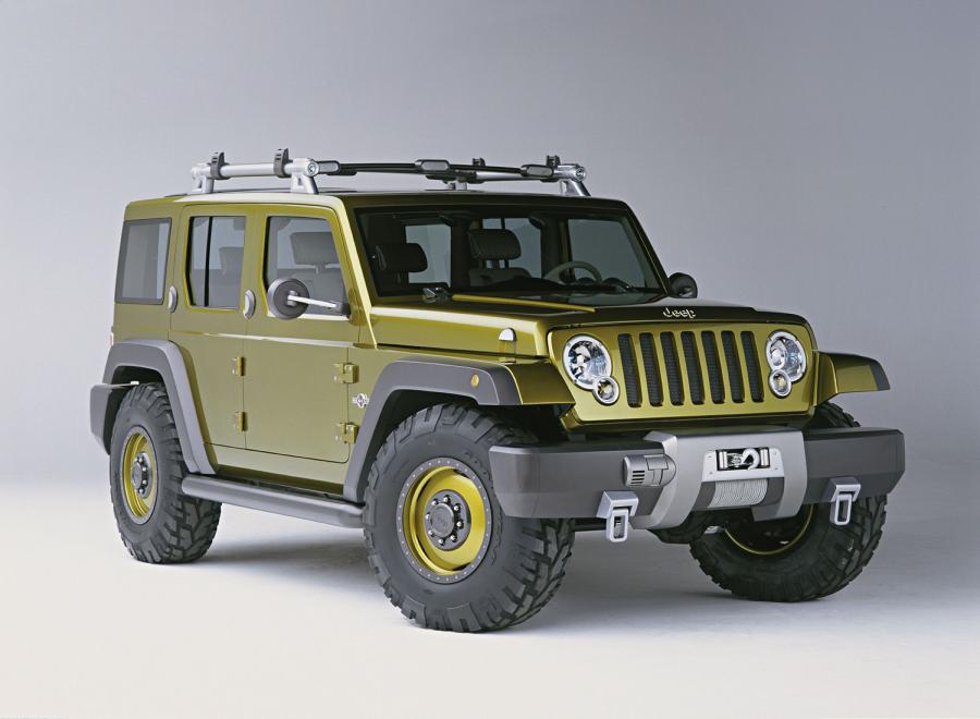 Jeep Rescue Concept 2004 года выпуска. Фото 1. VERcity