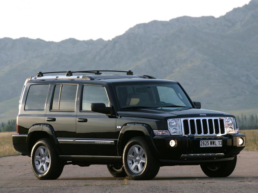 Jeep Commander Limited 2006 года выпуска для рынка Великобритании и ...