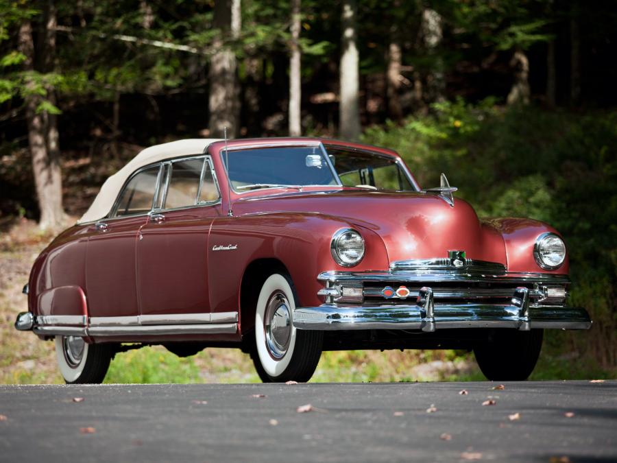 Kaiser DeLuxe Convertible Sedan 1949 года выпуска. Фото 1. VERcity