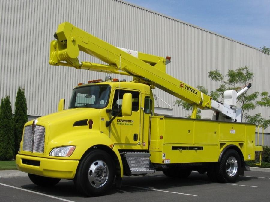 Kenworth T370 Hybrid Lift Platform 2009 года выпуска. Фото 1. VERcity