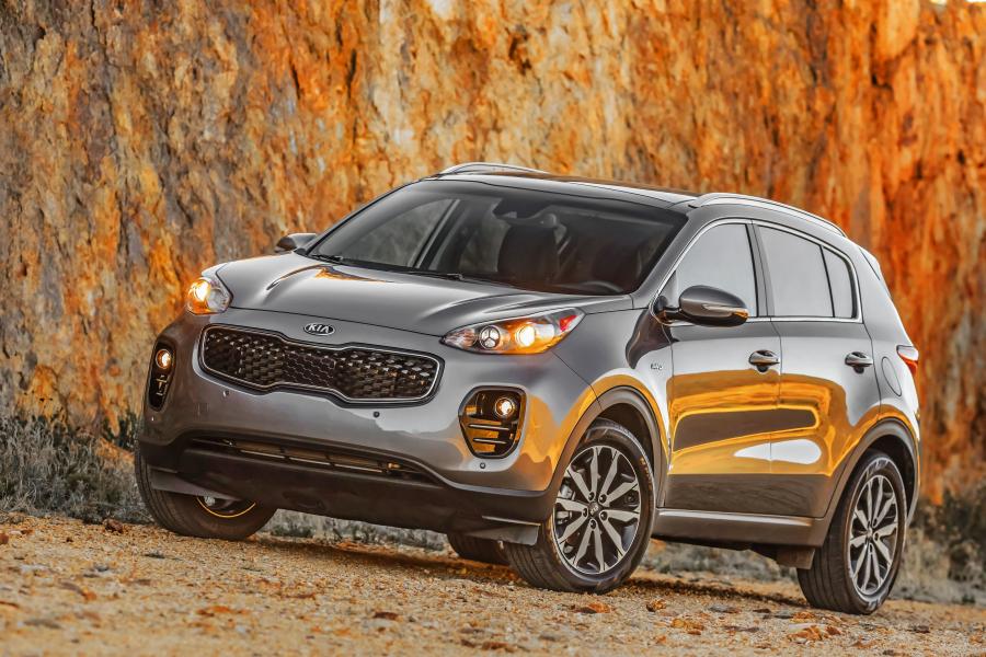 Kia Sportage EX 2016 года выпуска для рынка США. Фото 1. VERcity