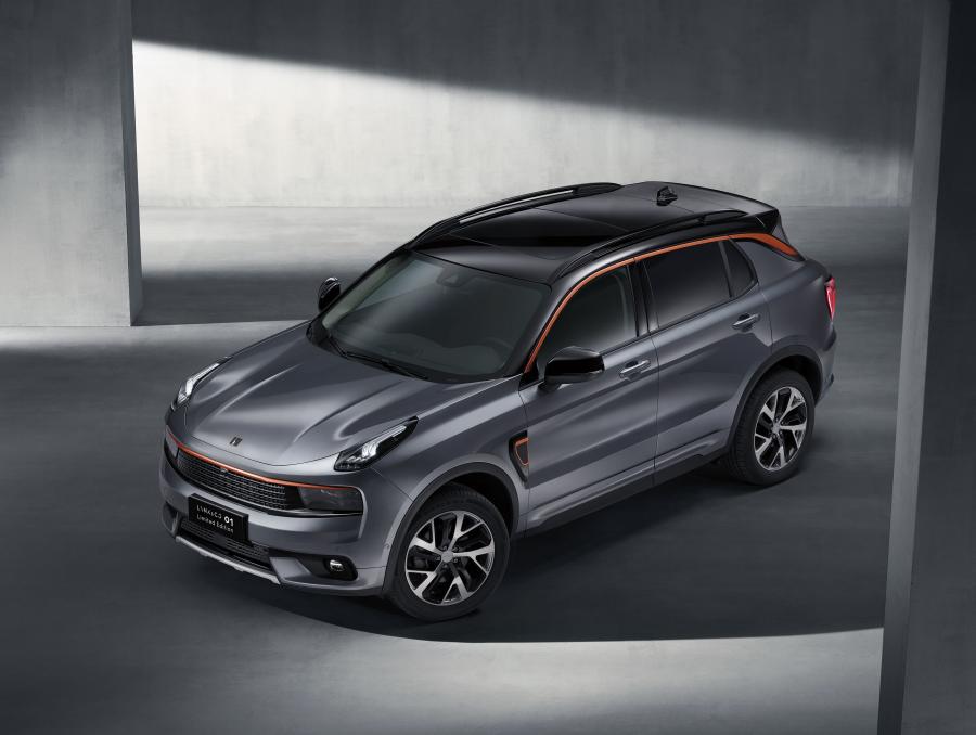 LYNK&Co 01 Limited Edition в кузове CX11, выпускаемого с 2017 года по ...