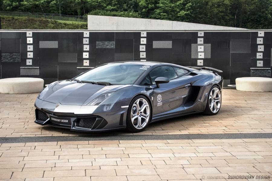 Lamborghini Gallardo Impersonates the Aventador by Suhorovsky Design ...