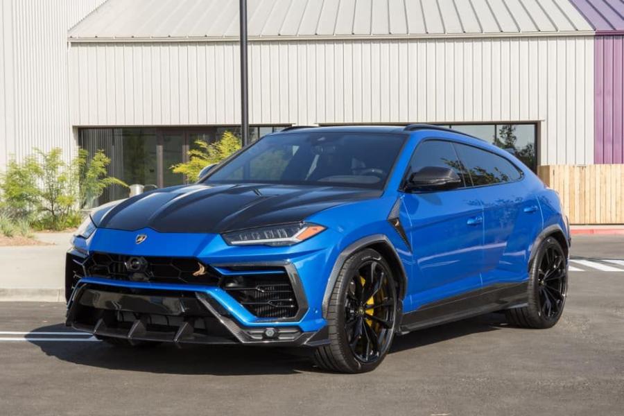 Lamborghini Urus Blu Eleos by TopCar 2019 года выпуска. Фото 1. VERcity