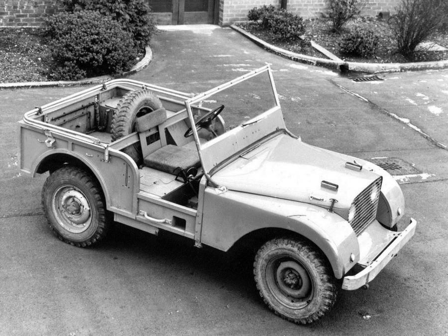 Land Rover Prototype 1946 года выпуска. Фото 1. VERcity