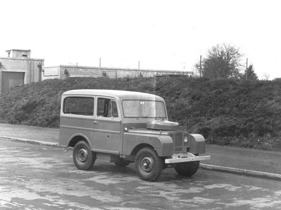 Land Rover Series I 80 Tickford Station Wagon 1948 года выпуска. Фото 1 ...