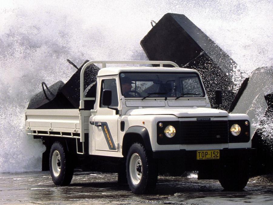 Land Rover Defender 130 Tipper 1990 года выпуска для рынка Австралии и ...