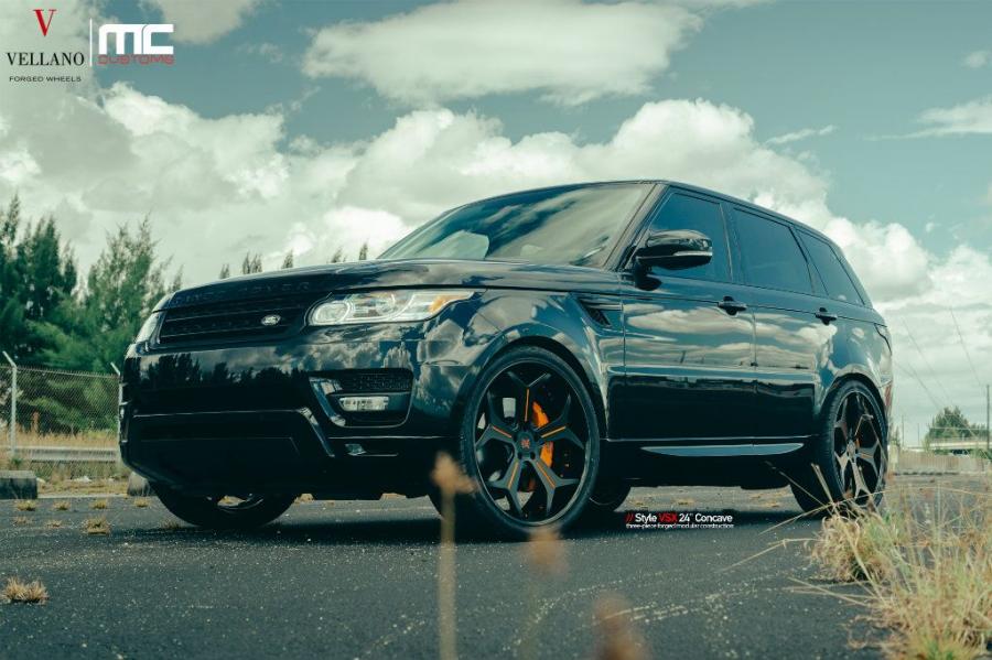 Land Rover Range Rover Sport by MC Customs on Vellano Wheels 2014 года ...