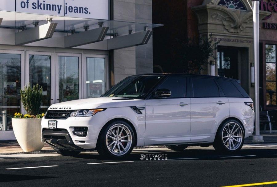 Land Rover Range Rover Autobiography on Strasse Wheels (SV1 Deep ...