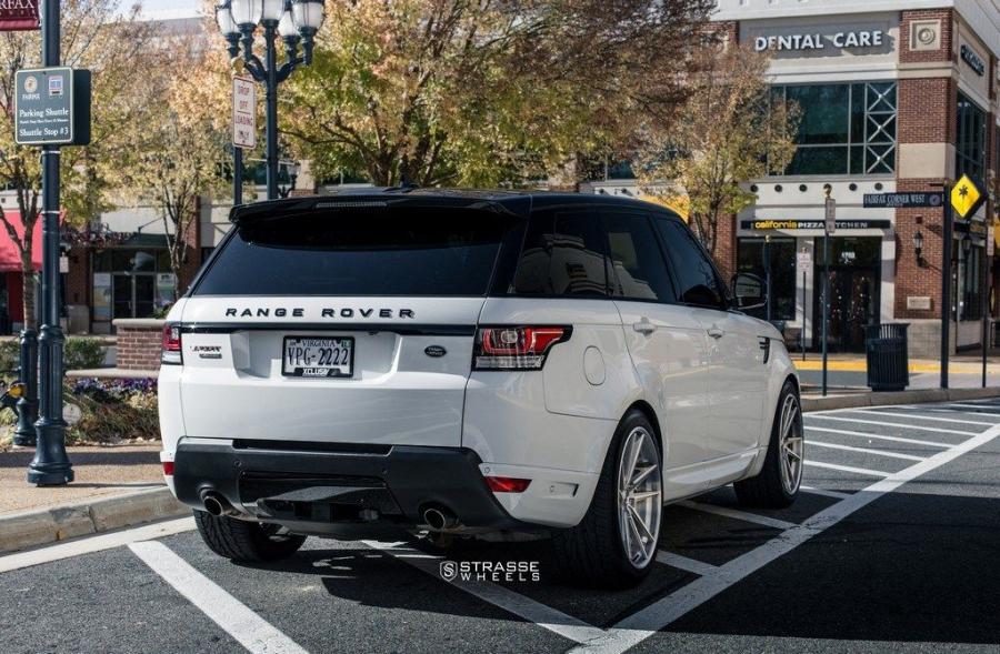 Land Rover Range Rover Autobiography on Strasse Wheels (SV1 Deep ...