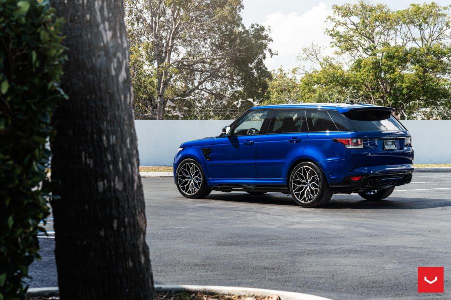 Land Rover Range Rover Sport Blue on Vossen Wheels (HF-2) 2018 года ...