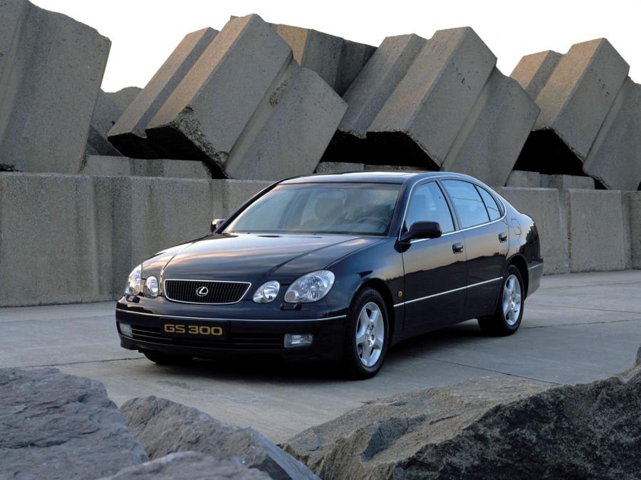 Lexus GS300 1997 года выпуска для рынка Европы, без Великобритании и ...