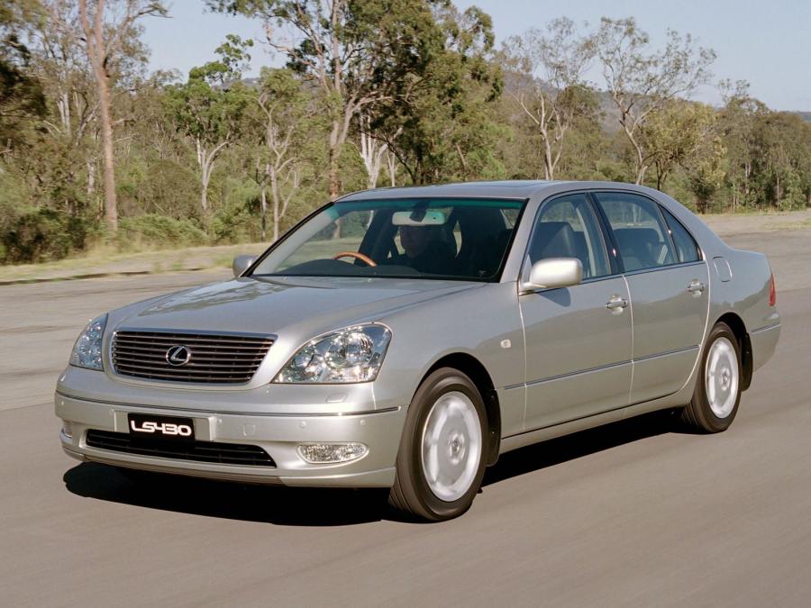 Lexus LS430 2000 года выпуска для рынка Австралии и Океании. Фото 1 ...