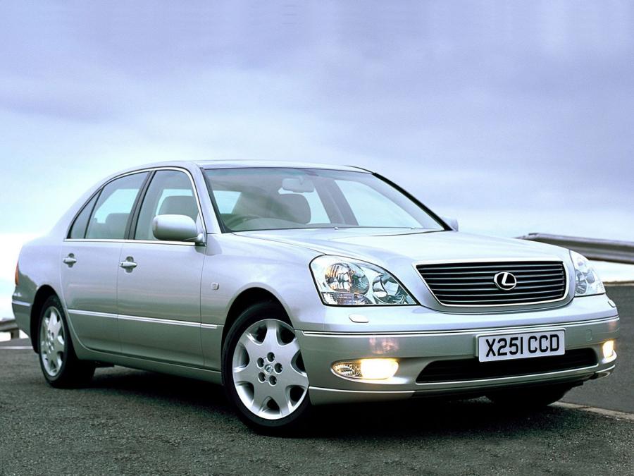 Lexus LS430 2000 года выпуска для рынка Великобритании и Ирландии. Фото ...