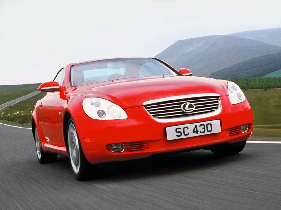 Lexus SC430 2001 года выпуска для рынка Великобритании и Ирландии. Фото ...