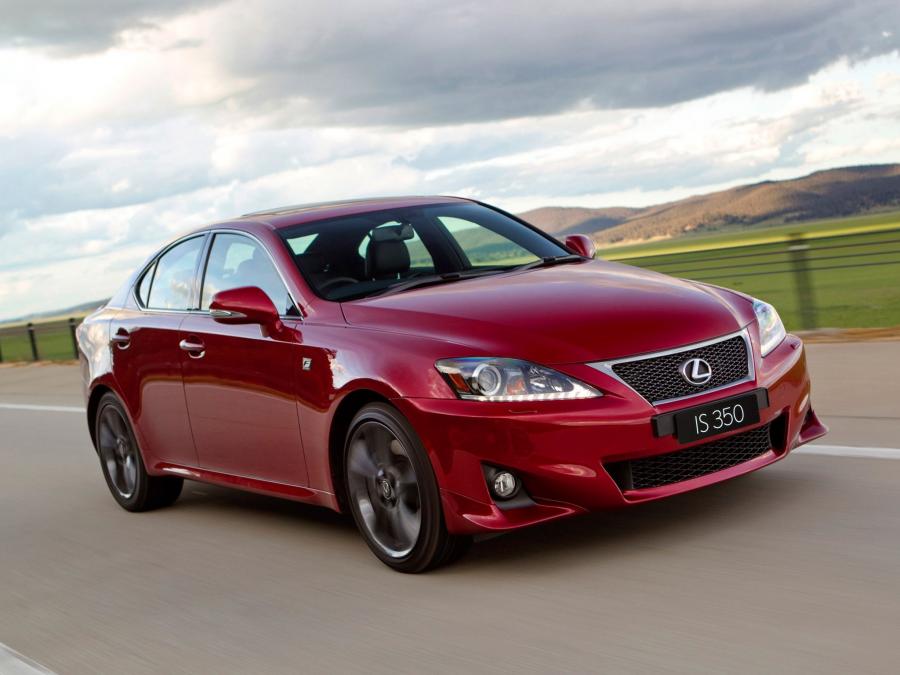 Lexus IS350 F-Sport 2010 года выпуска для рынка Австралии и Океании ...