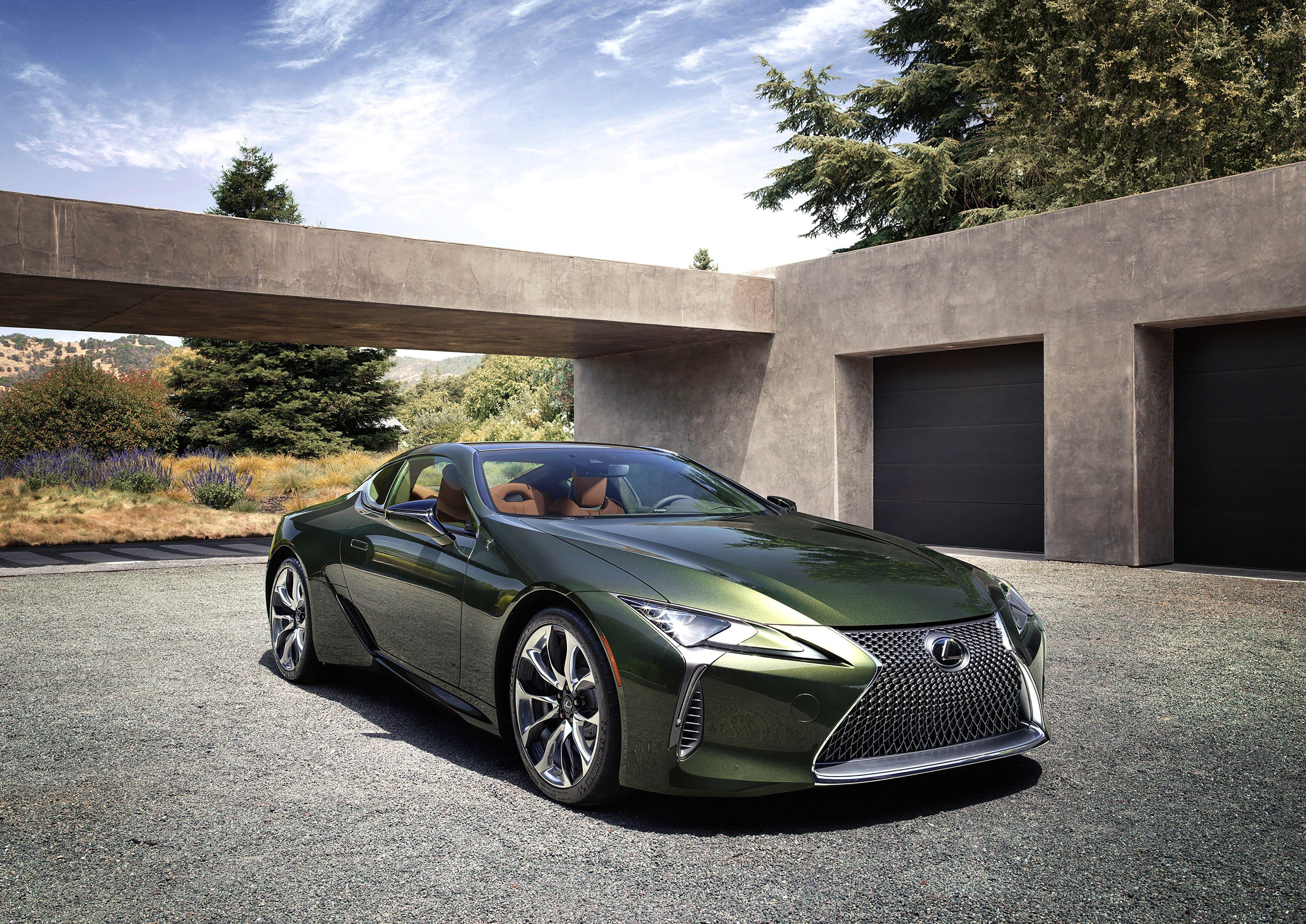 Lexus LC500 Inspiration Series (Nori Green) 2019 года выпуска для рынка ...