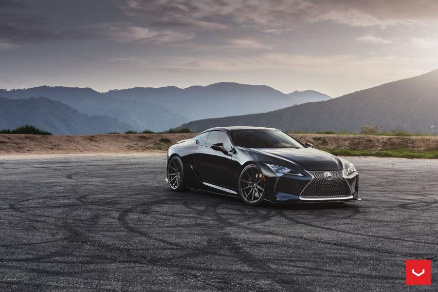 Lexus LC500 Obsidian on Vossen Wheels (HF-3) 2019 года выпуска. Фото 9 ...
