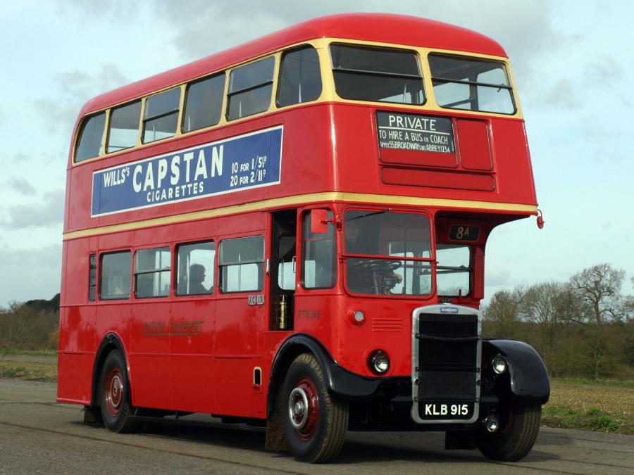 Leyland Titan PD3 1947 года выпуска. Фото 1. VERcity