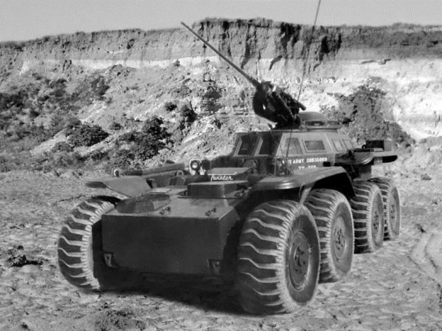 Lockheed Martin XM-808 Twister Armored Car Prototype 1970 года выпуска ...