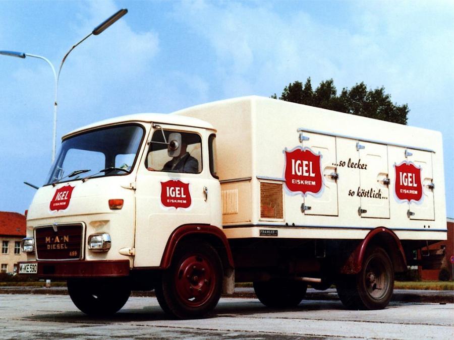 MAN-Saviem 485F 1967 года выпуска. Фото 1. VERcity