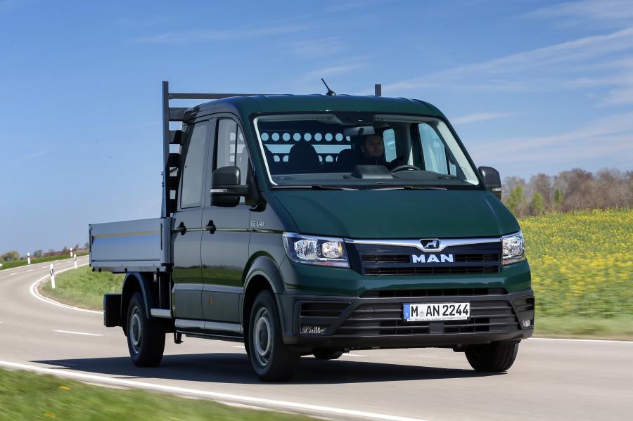 MAN TGE 3.140 Crew Cab 2017 года выпуска. Фото 1. VERcity