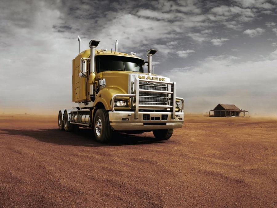 Mack Titan 2008 года выпуска для рынка Австралии и Океании. Фото 1. VERcity