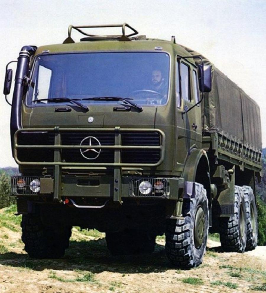Mercedes-Benz 2628 A Militarfahrzeug в кузове Br.624 1980 года выпуска ...